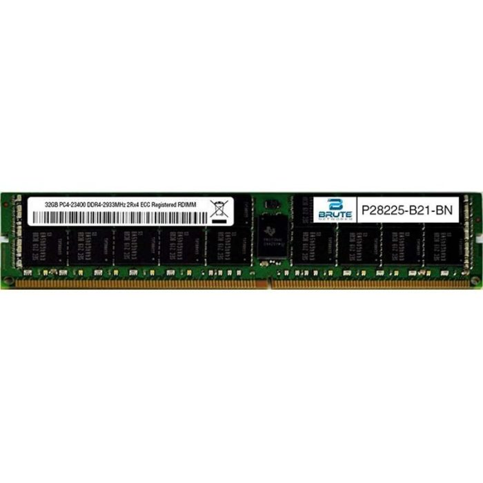 Shop HPE Synergy 32GB (1 x 32GB) Dual rank x4 DDR4-2933 CAS-21-21-21 ...